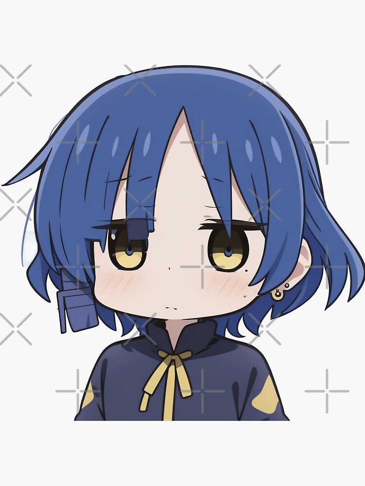 "Chibi Ryo Yamada - Bocchi the Rock!" Sticker for Sale by joze26 ...