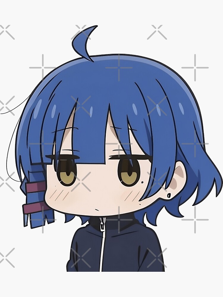 "Chibi Ryo Yamada - Bocchi the Rock!" Sticker for Sale by joze26 ...