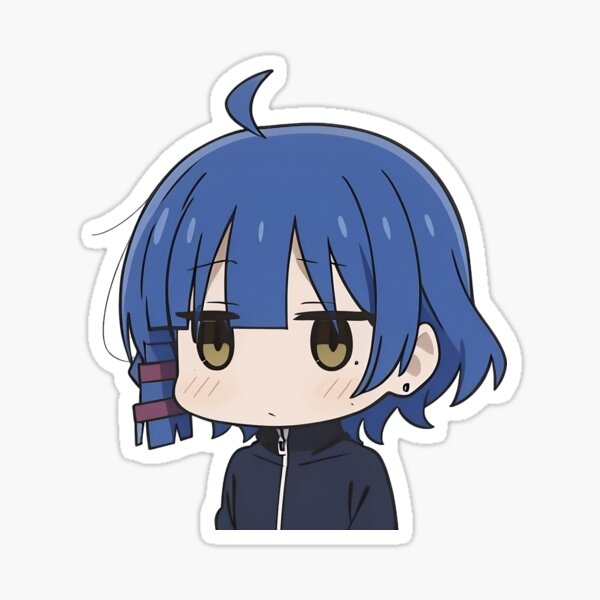 "Chibi Ryo Yamada - Bocchi the Rock!" Sticker for Sale by joze26 ...