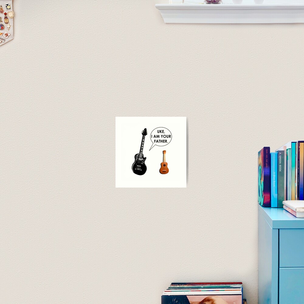 "ukulele humor" Art Print for Sale by partygames | Redbubble