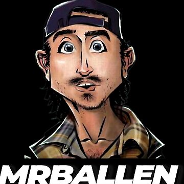 "mrballen " Sticker for Sale by McgheeKimberely | Redbubble