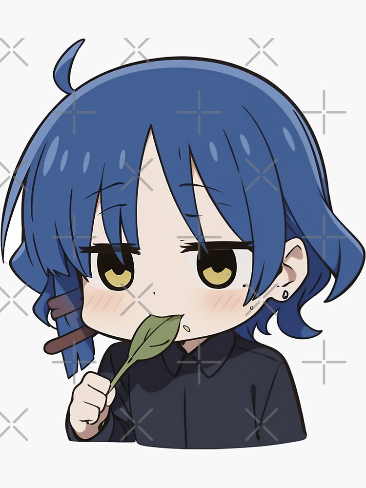 "Chibi Ryo Yamada - Bocchi the Rock!" Sticker for Sale by joze26 ...