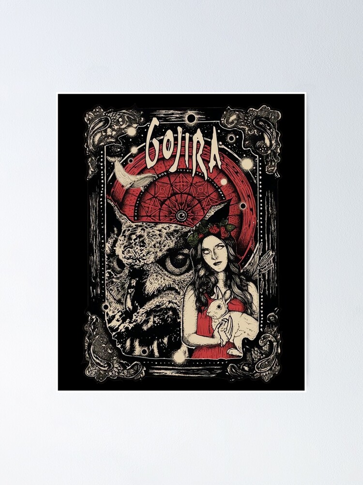 "Rare Vintage Gojira Band Black Gift For Fans " Poster for Sale by ...
