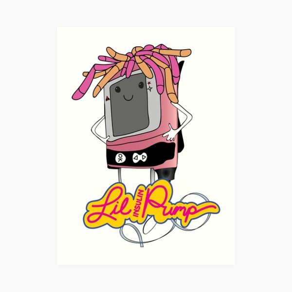 "Lil Pump" Art Print for Sale by sadhnar | Redbubble