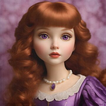 "Purple Eyed Dolly Daydream" Art Print for Sale by Tau Tia L Douglass ...