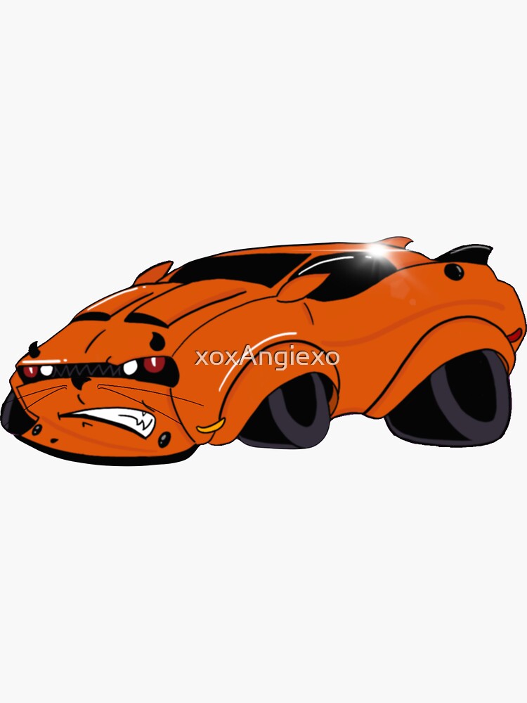 "Hellcat Challenger " Sticker for Sale by xoxAngiexo | Redbubble