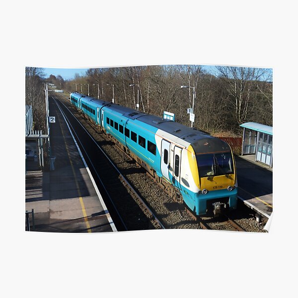 "Class 175 110 approaching Shotton station" Poster by EngPhotography ...