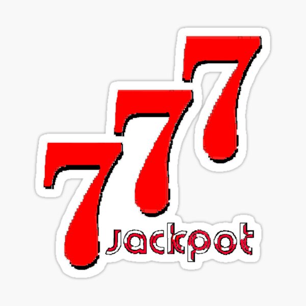 "777 jackpot las Vegas pixel art" Sticker for Sale by 4rpixs | Redbubble