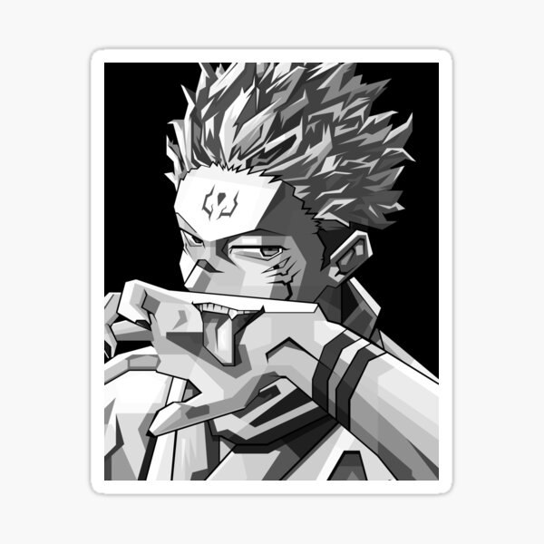 "Ryomen sukuna" Sticker for Sale by Japanese art | Redbubble