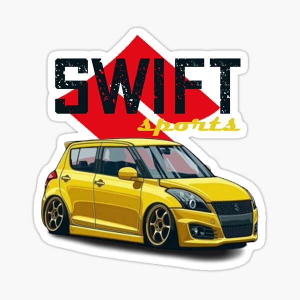 " Suzuki Swift Sport, " Sticker for Sale by tahashirt | Redbubble