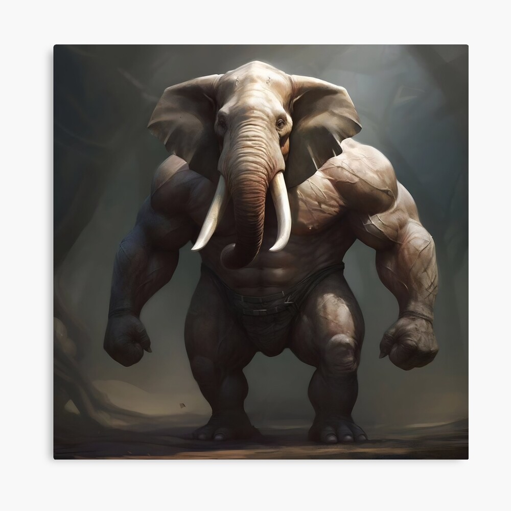 Elephant Most Muscles