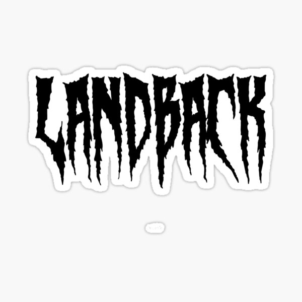 "LANDBACK Landback Movement" Sticker by thali-erafin | Redbubble