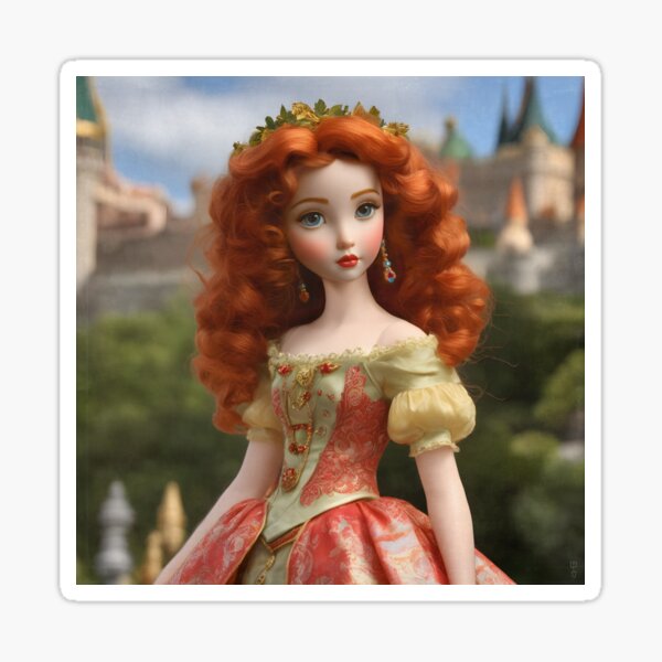 "Pretty Princess Dolly Daydream" Sticker for Sale by PurplePeacock ...