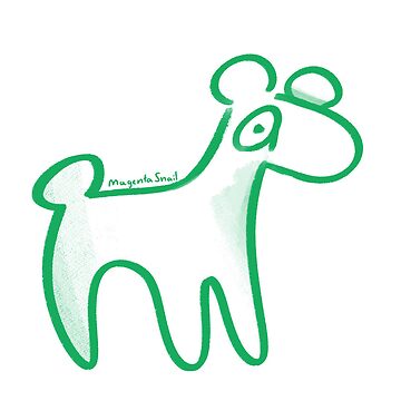 "Anxiety Creature" Sticker for Sale by MagentaSnail | Redbubble