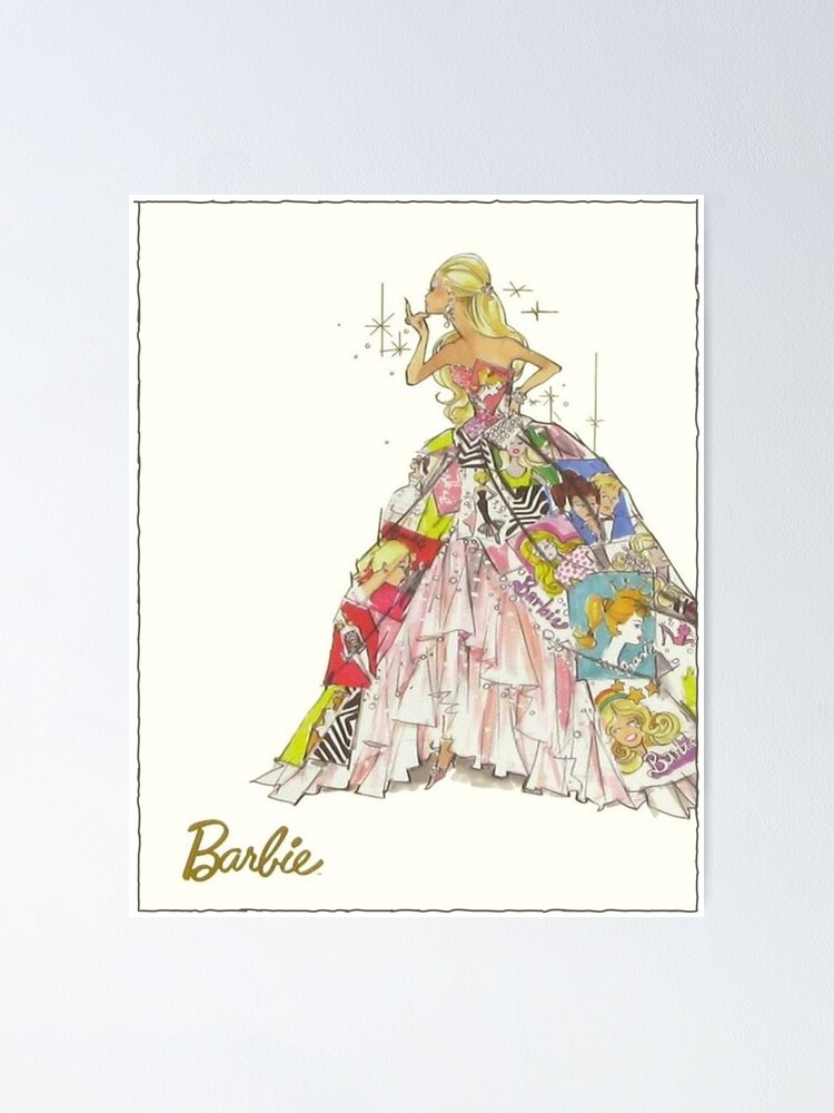 "Vintage Barbie " Poster for Sale by AmandaGJ9t3 | Redbubble