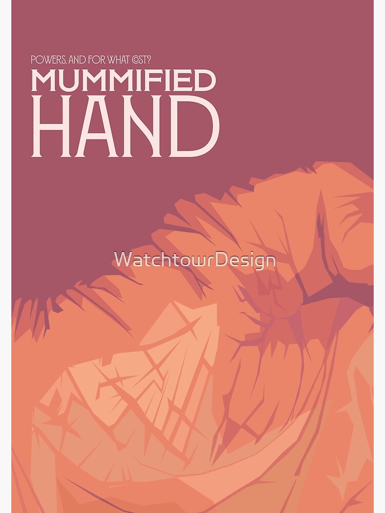 "Mummified Hand - Slay the Spire Relic " Poster for Sale by ...