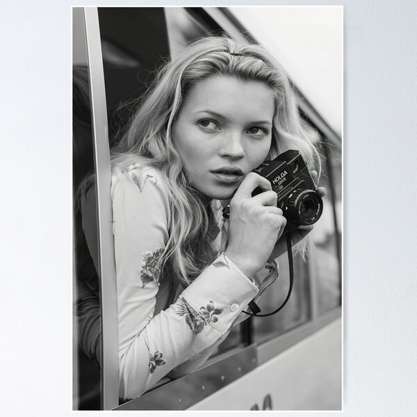 "Kate Moss Super Model Poster" Poster for Sale by Little-Shop-18 ...