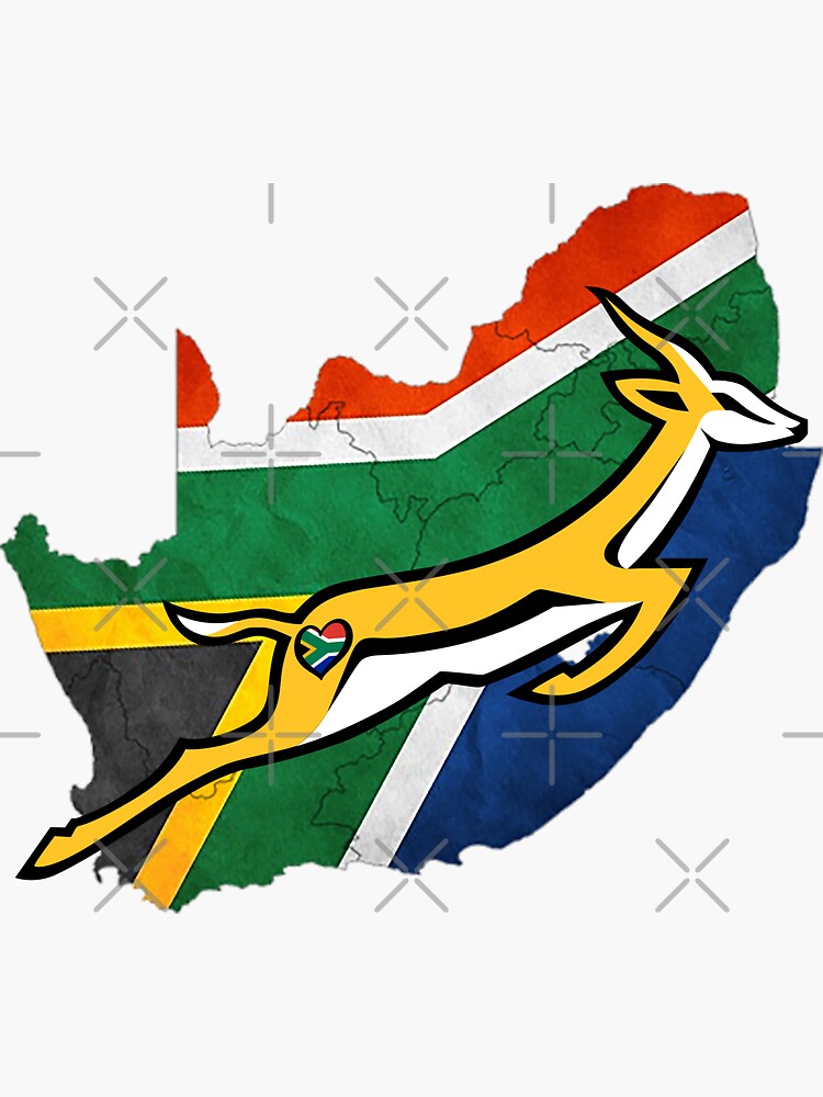 "Springbok - Stronger Together" Sticker for Sale by sanityfound | Redbubble