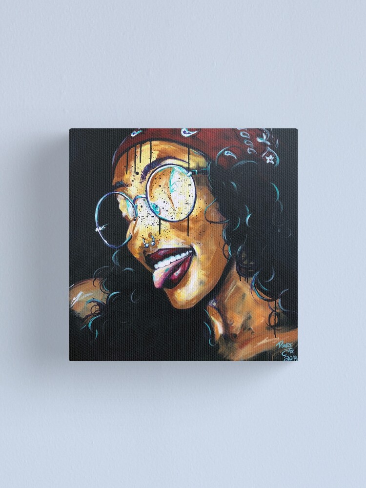 "Naturally Zhane" Canvas Print for Sale by DaCre8iveOne | Redbubble