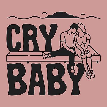 "Cry Baby Design" Sticker for Sale by BubblyOcean | Redbubble