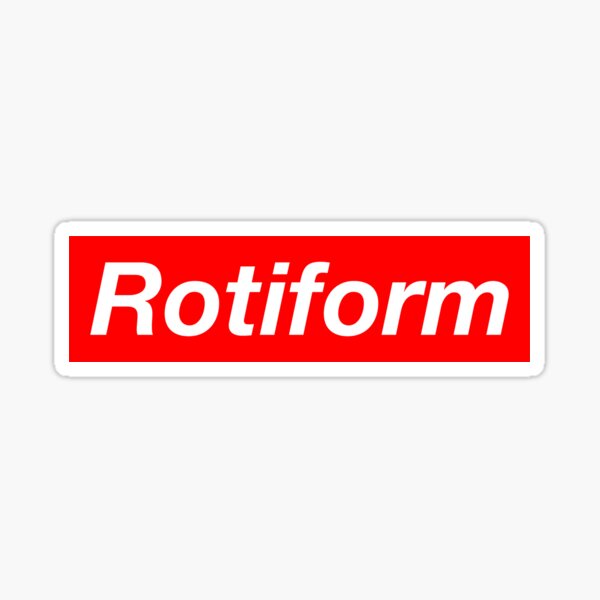 Sticker: Rotiform | Redbubble