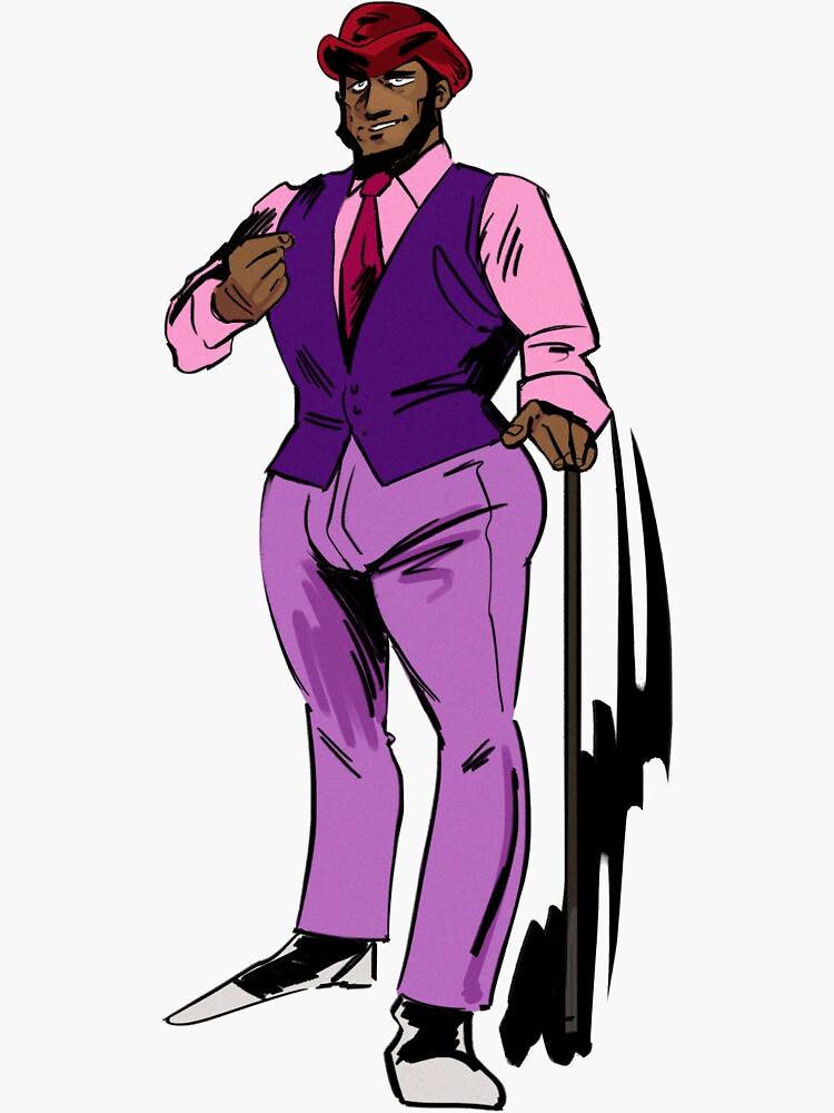 "Axel in Harlem Funny Anime Man Yoshikazu Yasuhiko Themed Parody Print ...