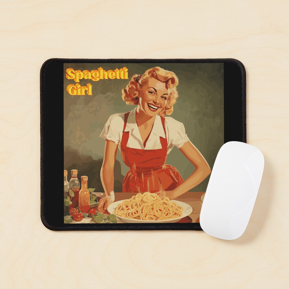 "Spaghetti Girl Funny Gifts For Pasta Lover" Poster for Sale by ...