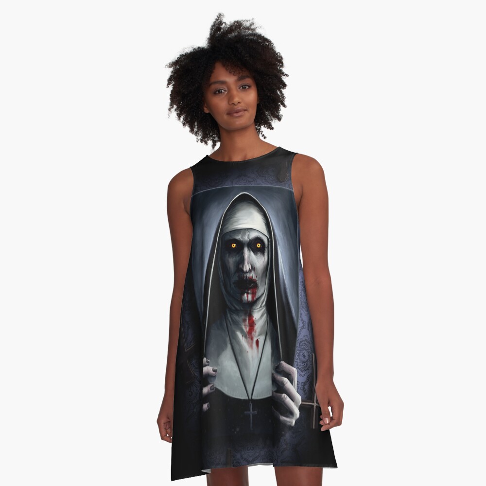 "Valak Painting " Poster for Sale by samRAW08 | Redbubble