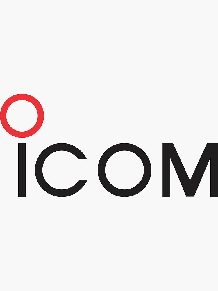 "Icom Inc Merchandise" Sticker for Sale by Louis May | Redbubble