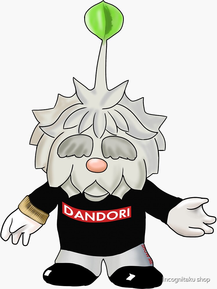 "Pikmin 4 sage leafling (DANDORI)" Sticker for Sale by Incognitaku shop | Redbubble