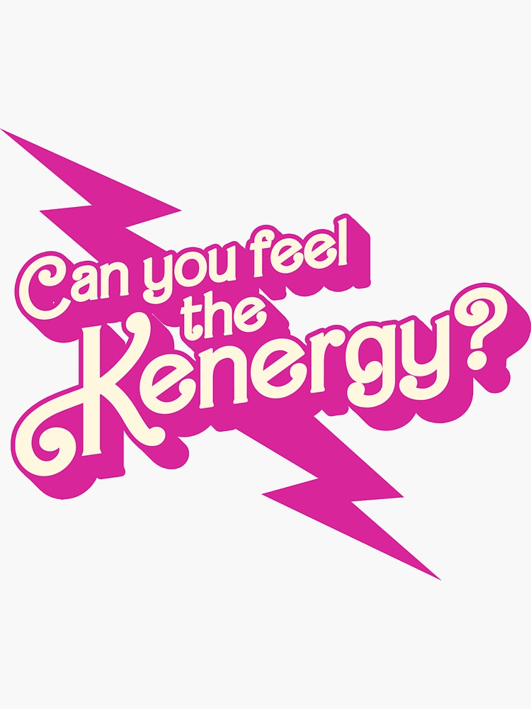 "Kenergy" Sticker for Sale by tuffacton | Redbubble