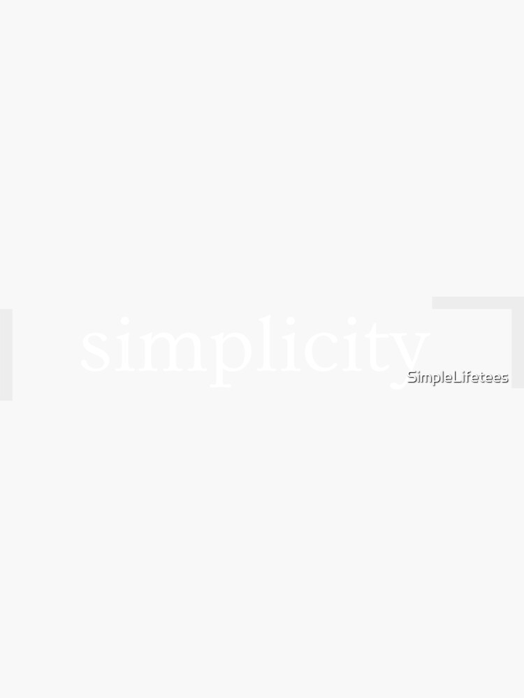 "Simplicity | Life | Quote | Motivational | Inspirational | Lower case ...