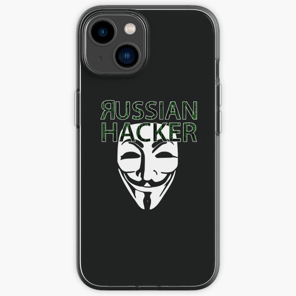 "Russian anonymous hacker" iPhone Case for Sale by blackaivengo | Redbubble
