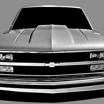 "OBS Silverado Stuff" Sticker for Sale by SteelBelted | Redbubble