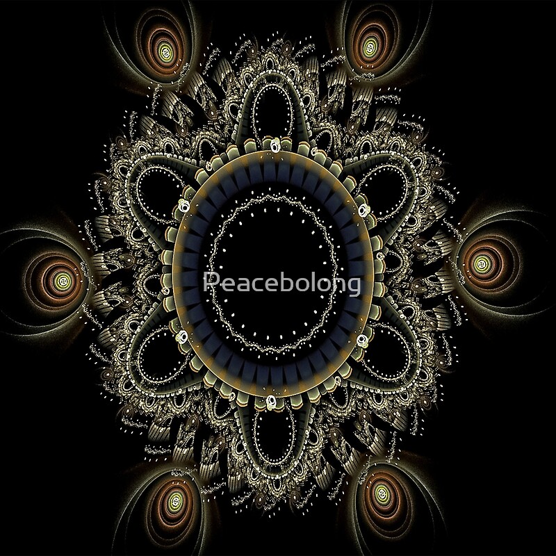 "MANDALA - Universe inverse" by Peacebolong | Redbubble