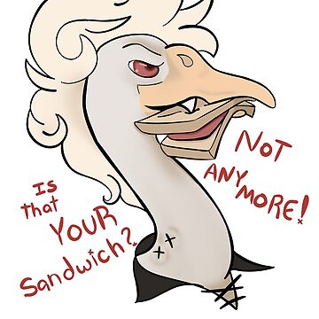 "Goostarion Sandwich" Sticker for Sale by MusicMonster19 | Redbubble