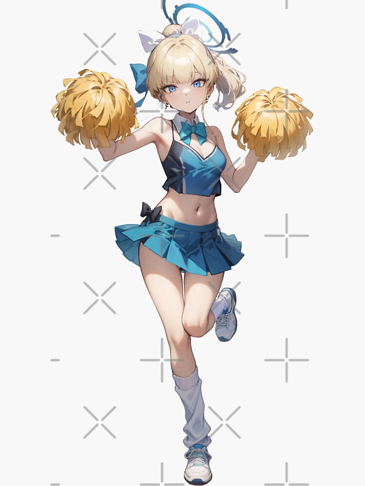 "Cheerleader Toki - Blue Archive" Sticker for Sale by Bocchi-Miyazuki ...