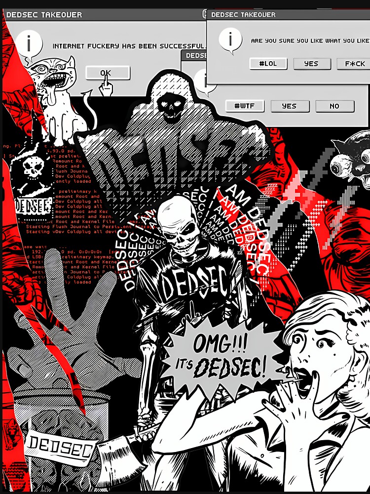 "Dedsec #1" Essential T-Shirt for Sale by SpringGreensS | Redbubble