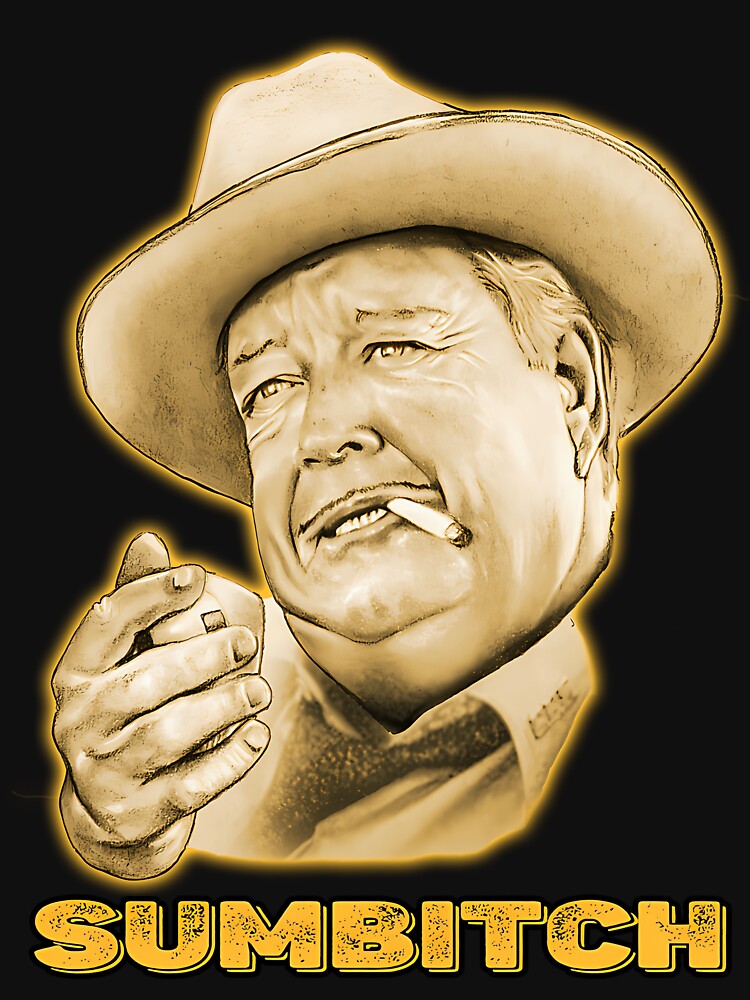 "Sumbitch Sheriff Buford T. Justice" Essential T-Shirt for Sale by ...