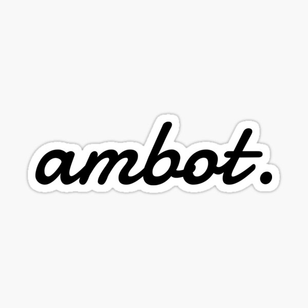 "AMBOT BISAYA BINISAYA PINOY WORD" Sticker for Sale by aydapadi | Redbubble