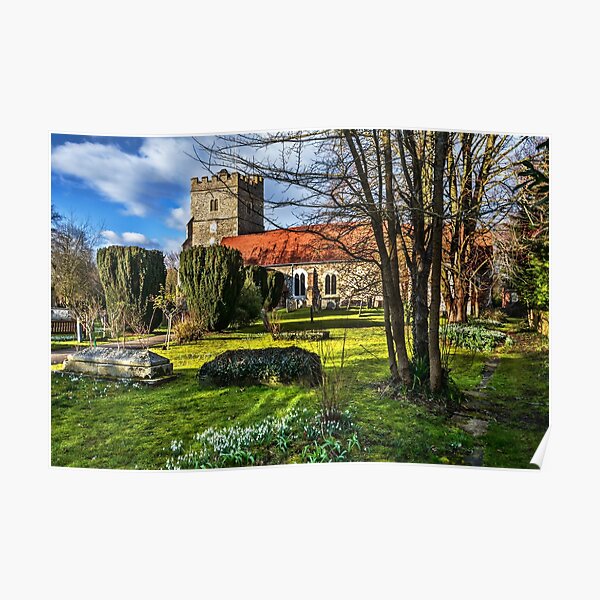 "The Churchyard At Cookham" Poster for Sale by IanWL | Redbubble