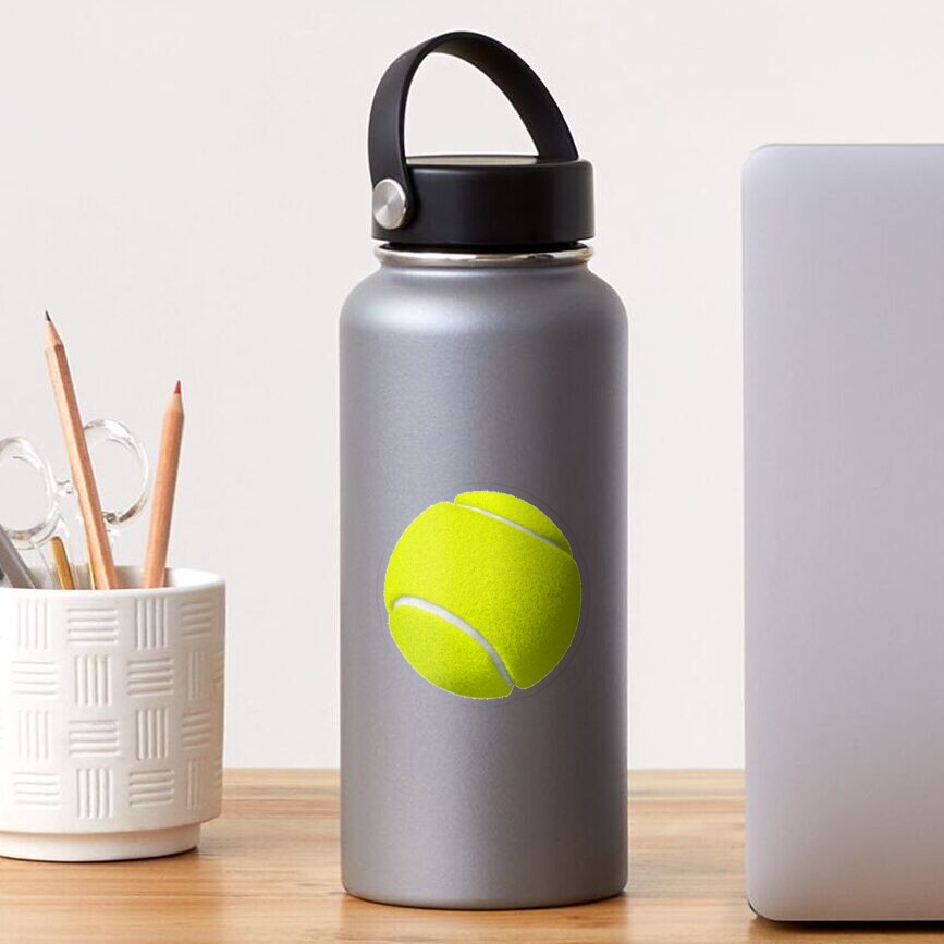 "Tennis ball Sticker" Sticker for Sale by TaylorBrew | Redbubble