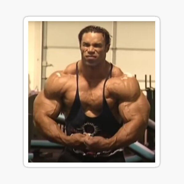 "Kevin Levrone most muscular" Sticker for Sale by JohnMacKDesigns ...