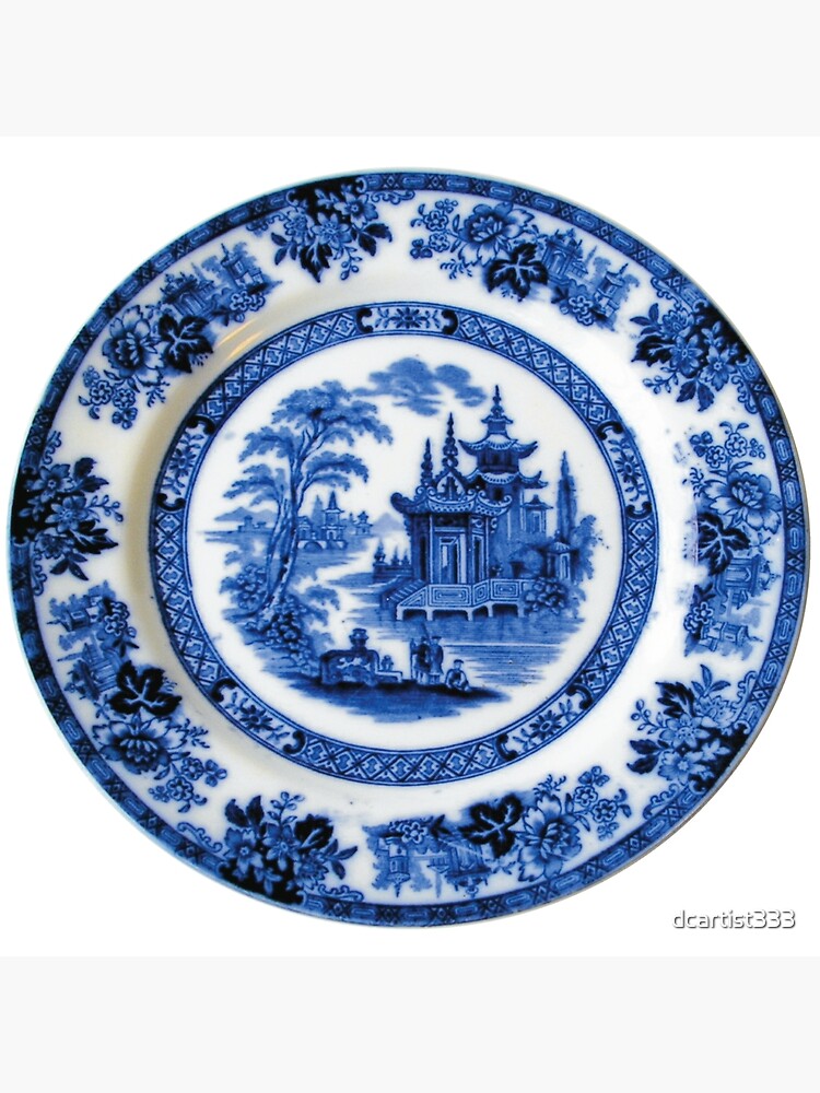 "Antique Royal Doulton Madras Asian Pattern Dinner Plate" Poster for ...