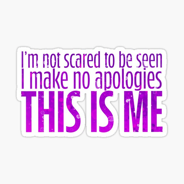 "This Is Me" Sticker by Brianna-Designs | Redbubble
