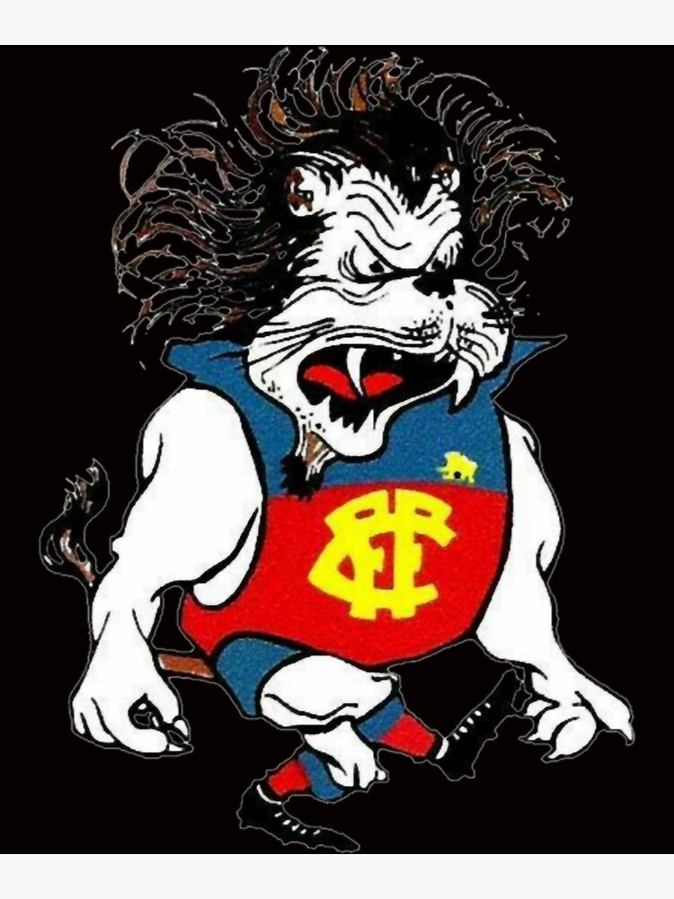 "Fitzroy Lions Retro" Poster for Sale by LIAMCEDERST | Redbubble