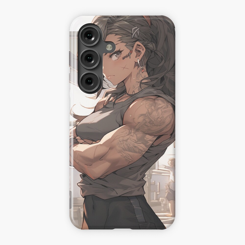 "Muscular Anime Girl Image, Anime Style Body Builder Girl, High Quality ...