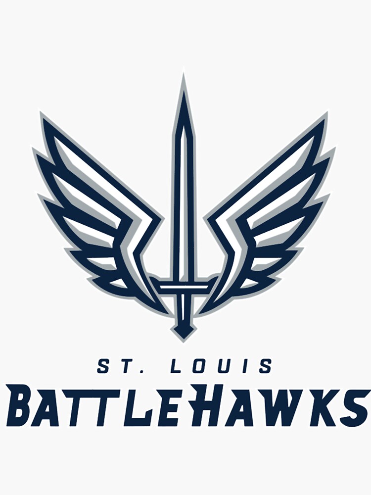 "St. Louis Battlehawks" Sticker for Sale by JodyOkuneva | Redbubble