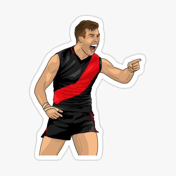 "Zach Merrett" Sticker for Sale by Casey Panella | Redbubble