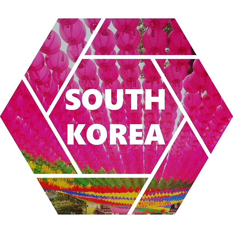"South Korea Graphic" by ShiroiTanpopo | Redbubble
